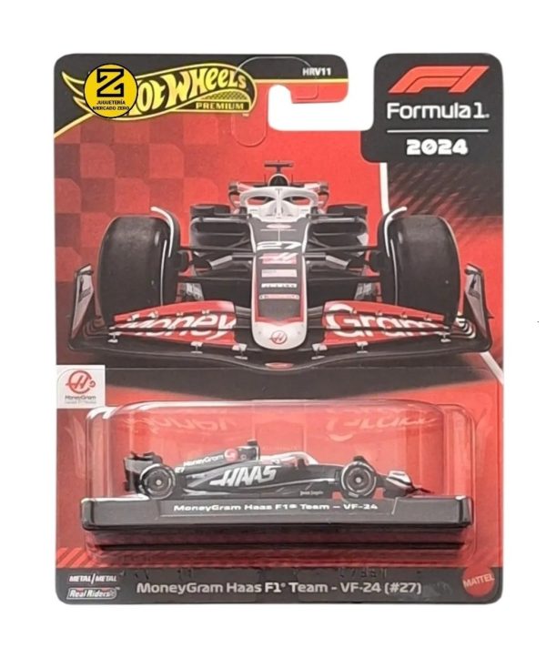 Moneygram hass F1 team -VF-24 (#27) Formula 1 Premium 1:64 Hot Wheels ...